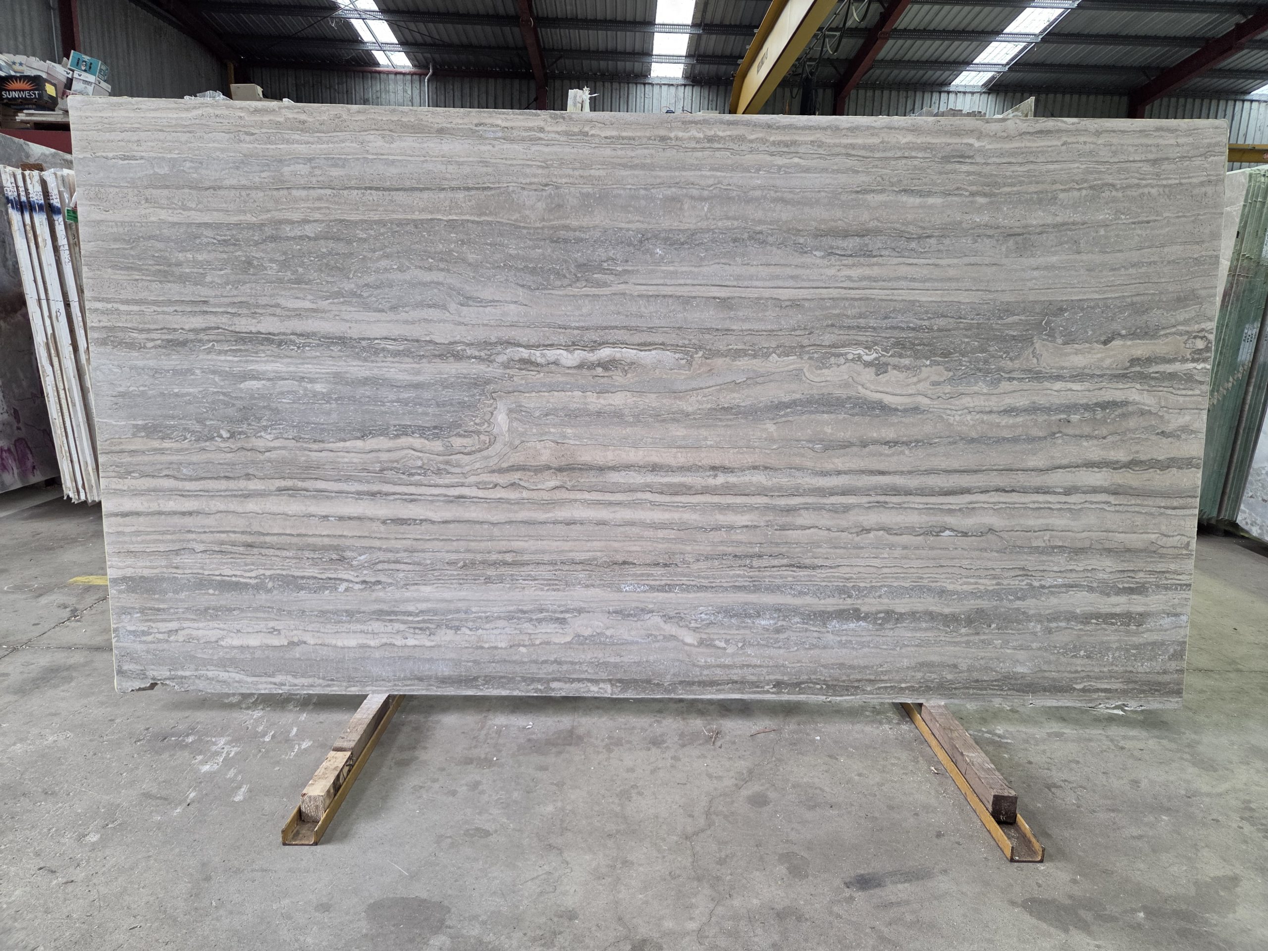 Silver Travertine 20mm Honed BL26324 – Finestone